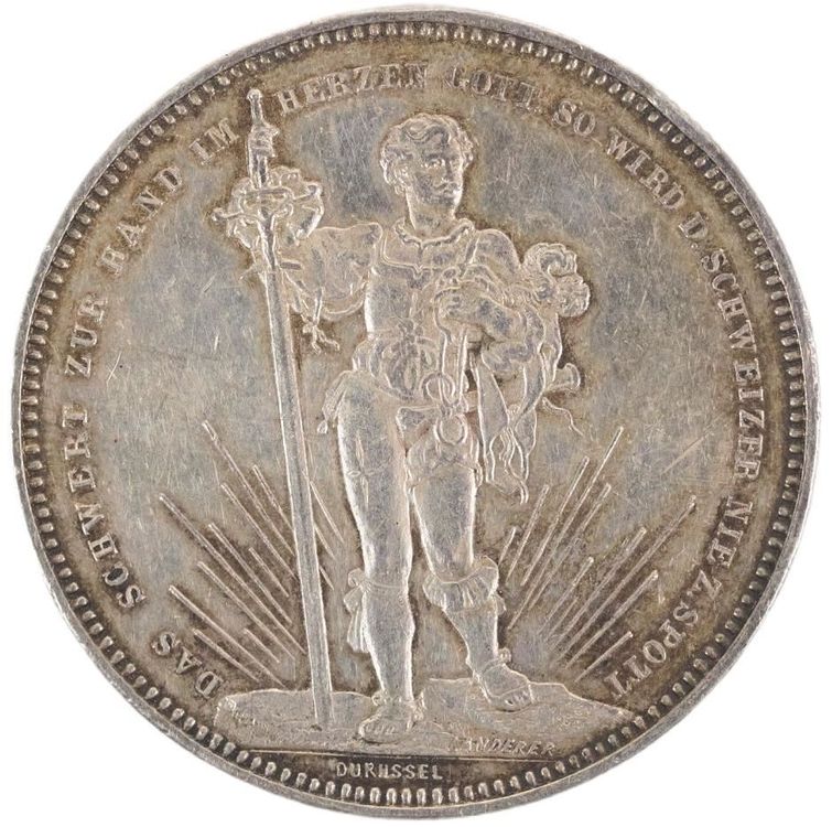 Schützentaler 1879 Basel Silber | Kaufen auf Ricardo