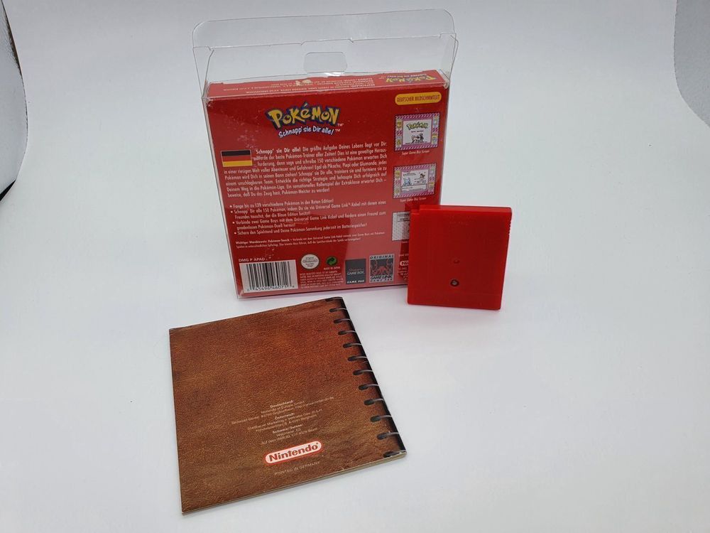 Gameboy Color Pokemon Rot Edition OVP (Gebraucht) in Niederglatt ZH für ...
