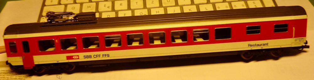 Roco 44228A Speisewagen Restaurant Reisezugwagen SBB H0 (Gebraucht) in Oensingen für CHF 33 ...