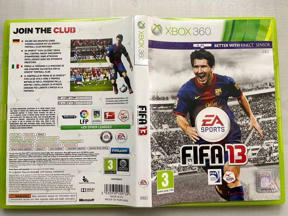 FIFA 13 OVP – XBOX 360 - Spiel | Kaufen auf Ricardo