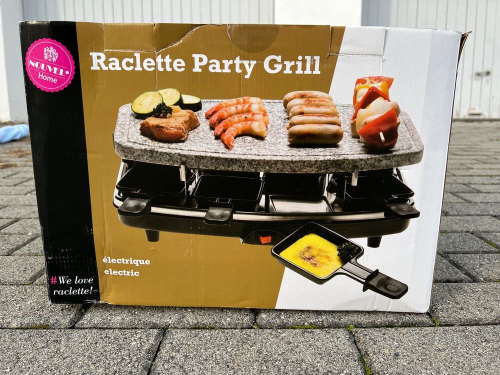 Raclette Party Ofen mit Grill | Acheter sur Ricardo