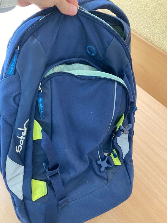 Satch Schulrucksack blau | Kaufen auf Ricardo
