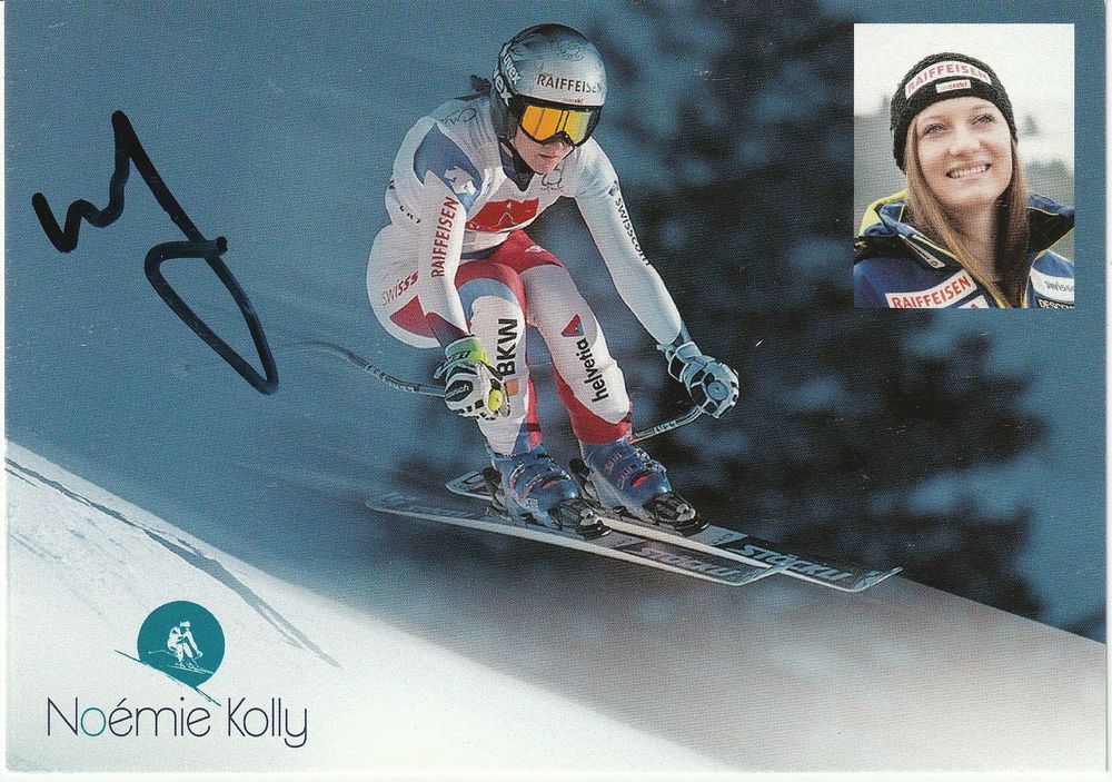 Noémie Kolly / Originalautogramm (Gebraucht) in Schwyz für CHF 5 – mit ...