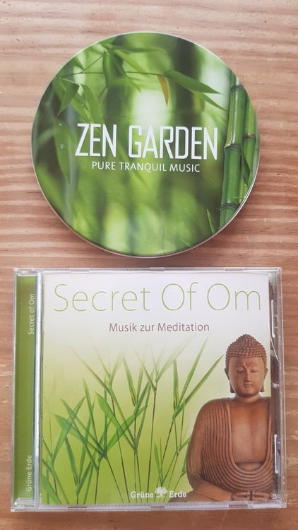 2 CDs Entspannung & Meditation, Zen Garden, Secret of Om (Gebraucht) in ...