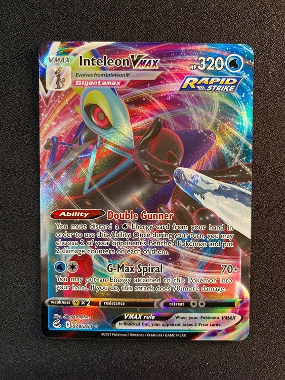 Inteleon Vmax EN Fusion Strike | Kaufen auf Ricardo