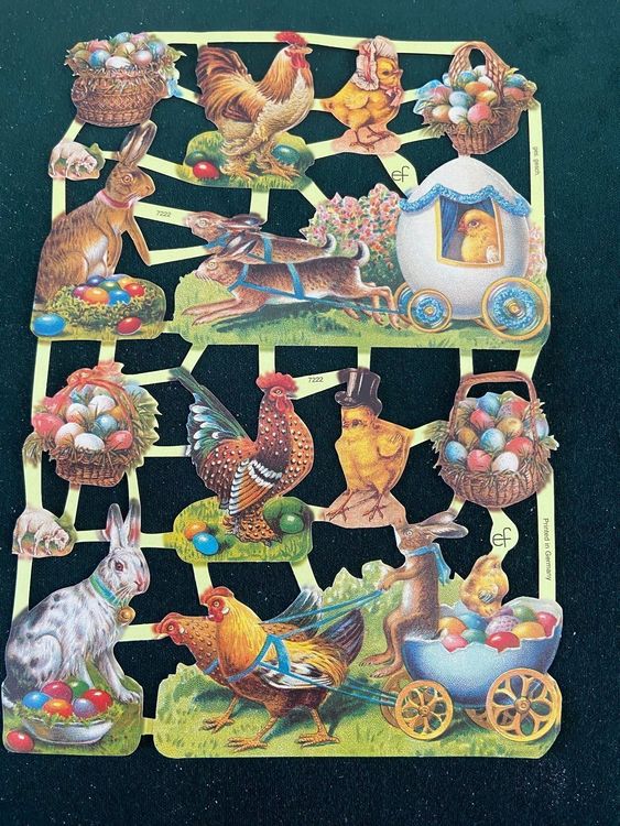 Oblaten Glanzbilder Nostalgie Ostern (Neu und originalverpackt) in Luzern für CHF 5 – mit ...