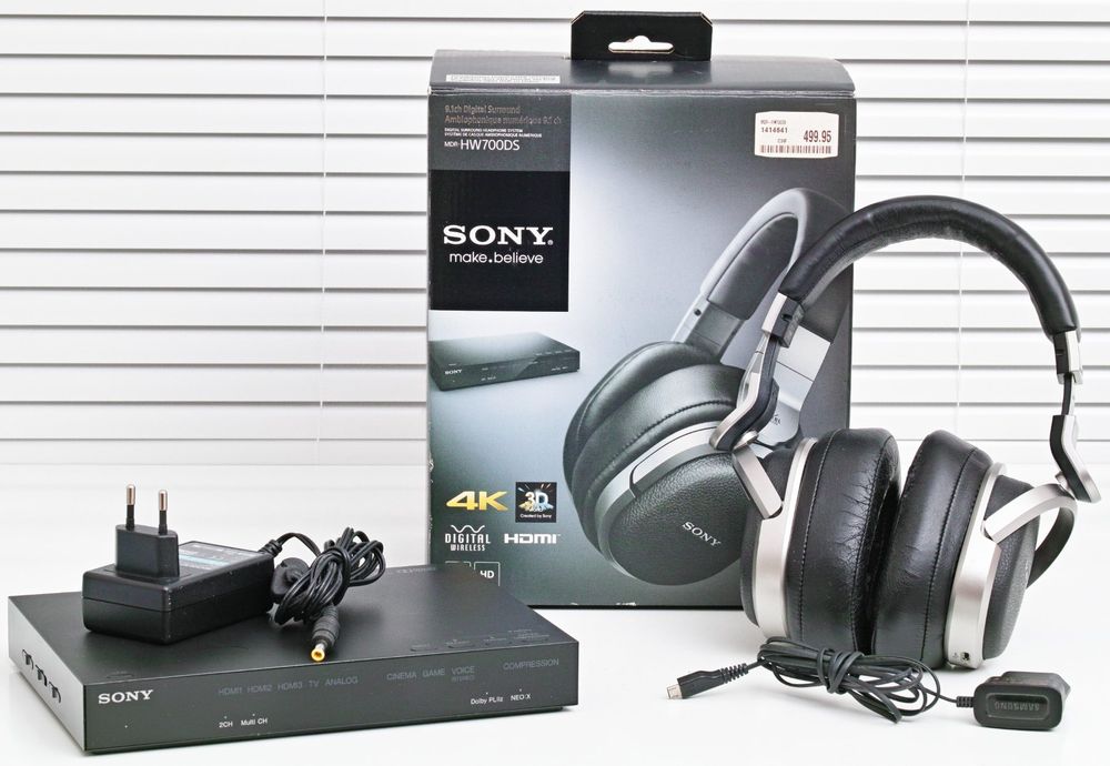 Sony 9.1 Digital Surround MDR HW700DS Kopfhörer, Wireless (Gebraucht ...