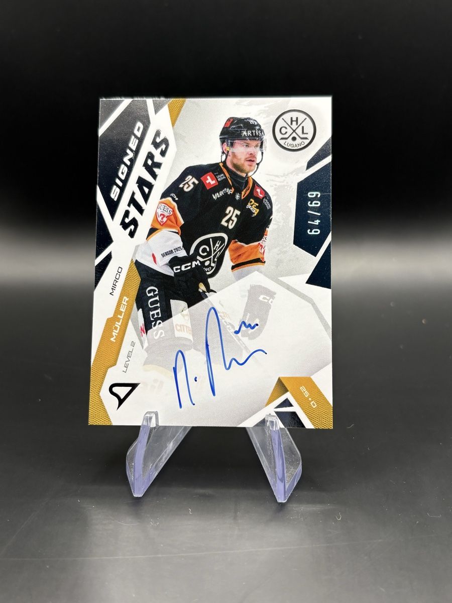 Sportzoo Mirco Müller HC Lugano 64/69 Ab 1Fr. (Neu (gemäss Beschreibung ...