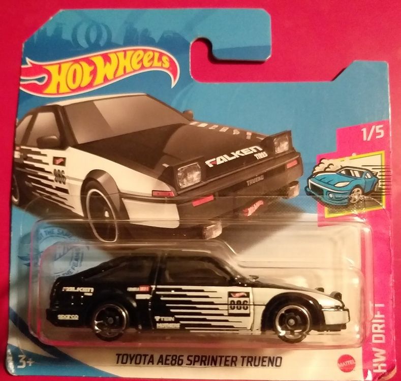 Hot Wheels Toyota AE 86 Sprinter Trueno "Falken" (Neu und ...