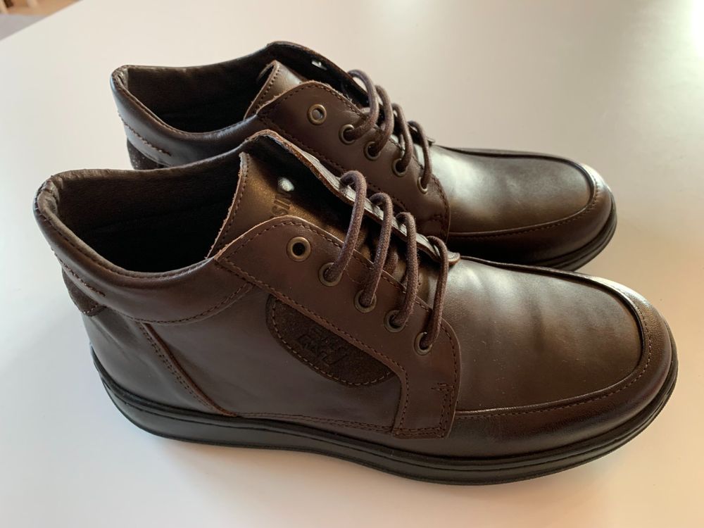 DI ROSSIN Herren Leder Schuh, Gr. 40, dunkelbraun | Kaufen auf Ricardo