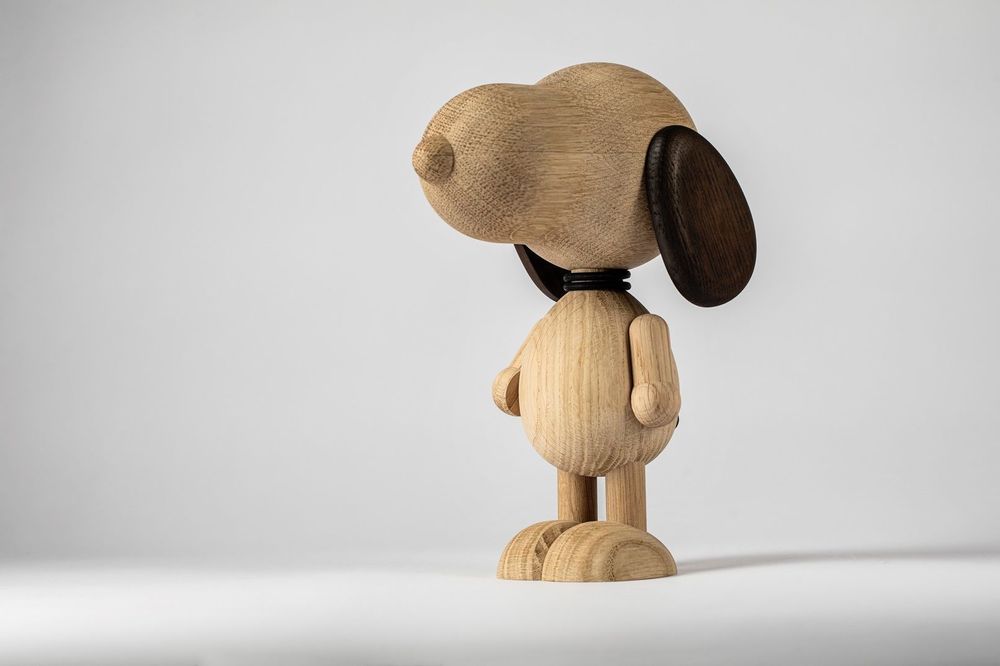 Holzfigur Mr Beagle Small ( Snoopy ) - Ausstellungsstück (Gebraucht) in ...