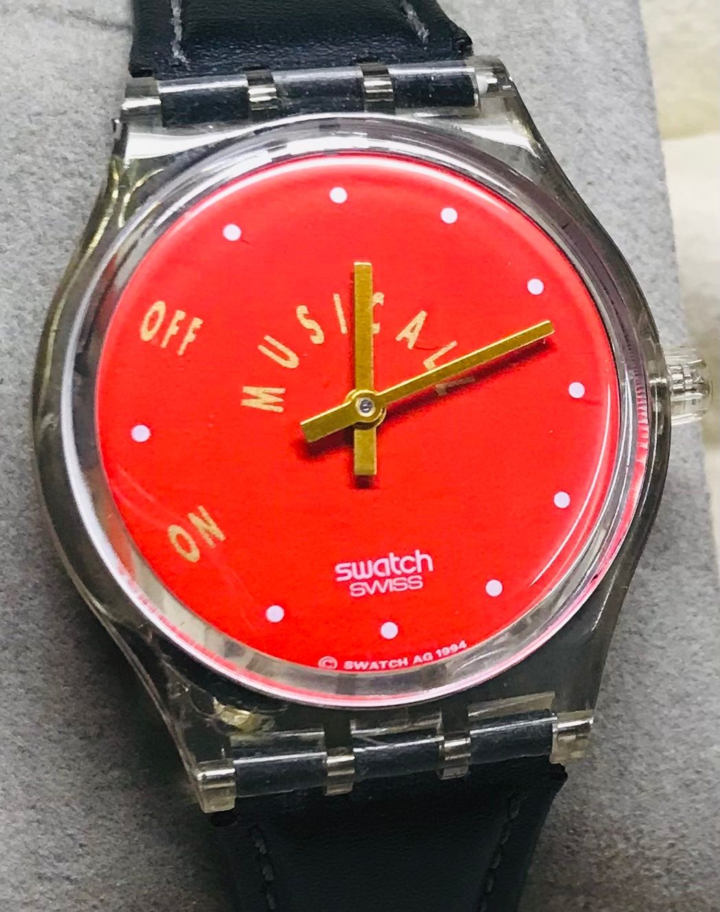 SWATCH Musicall Herrenuhr Swiss-Made ( Quartz / 35 mm ) (Gebraucht) in ...
