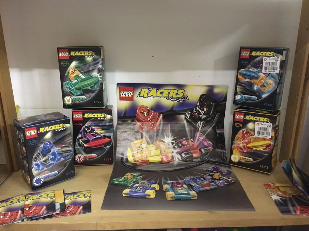 Lego Set 5 Stk Racers: 4568 4569 4570 4572 4573 je 1 mit OVP | Kaufen ...