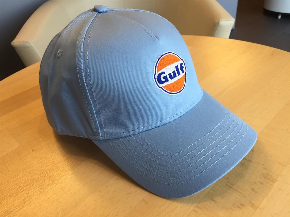 Blue Gulf Oil Cap Retro Vintage Racing (Neu und originalverpackt) in ...