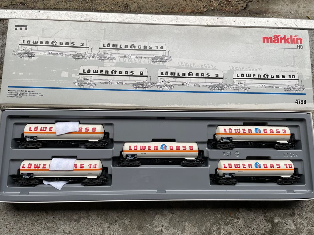 Marklin 4798 Guterwagen Set Löwengas (Neu (gemäss Beschreibung)) in ...
