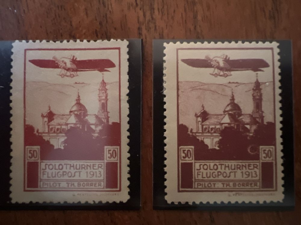 Briefmarken Solothurner Flugpost | Kaufen auf Ricardo