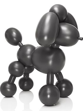 Hocker Aufblasbaren Hund Dolly Deko-Figur, neuwertig, (Neu (gemäss ...