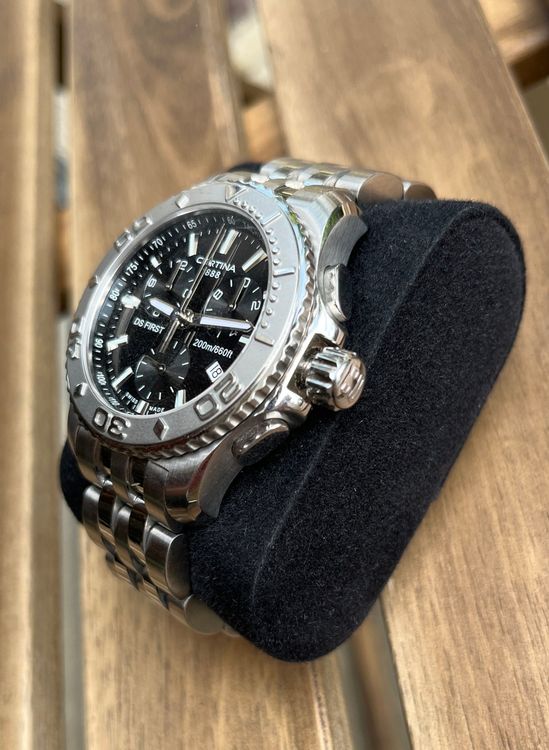 CERTINA DS FIRST STAHL CHRONOGRAPH REF. 541.7184.4261 (Gebraucht) in Schlieren für CHF 170 – mit ...