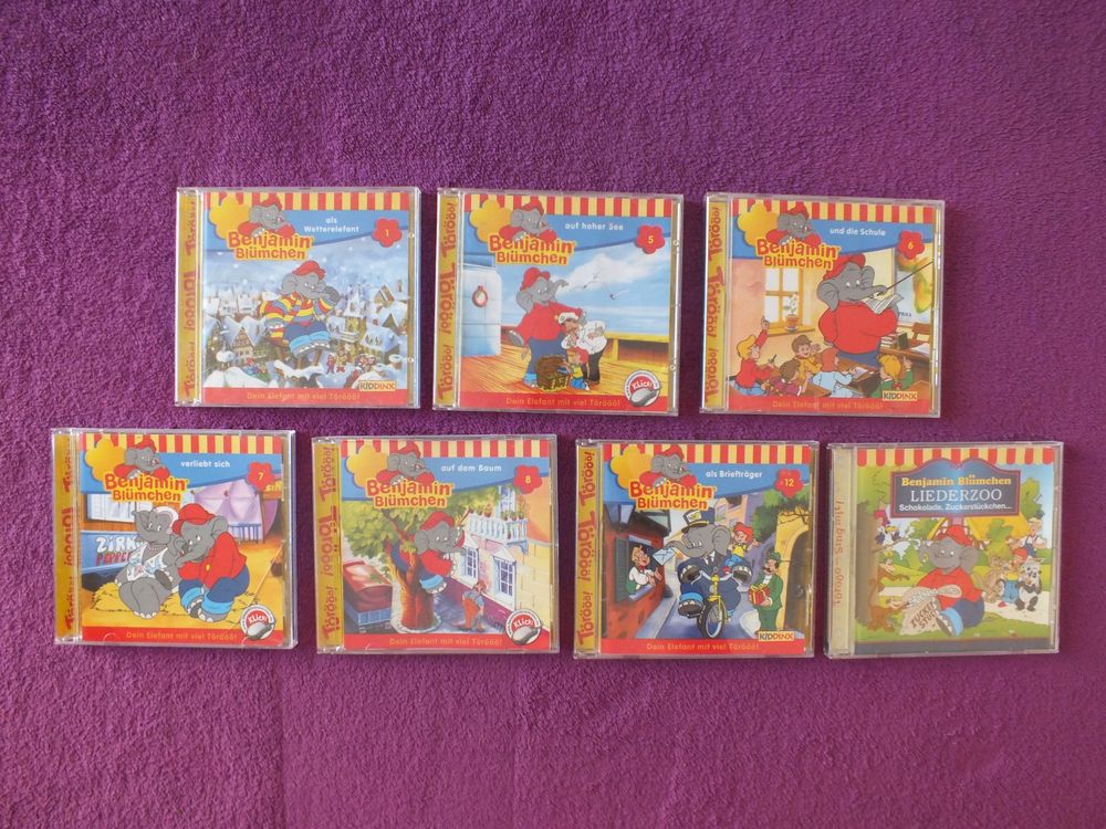 7 - Benjamin Blümchen - Hörspiel - CD´s (Gebraucht) in Müllheim Dorf ...