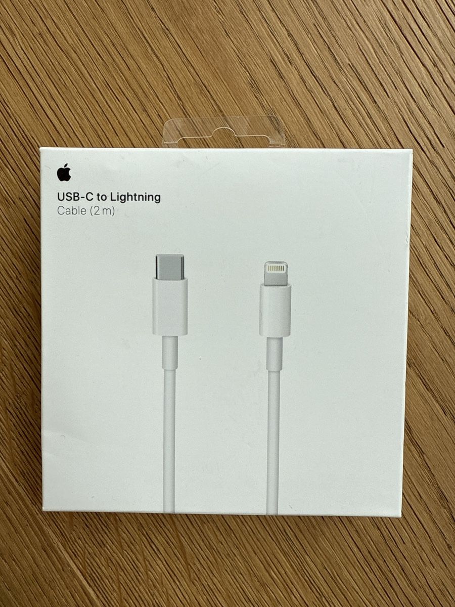 USB-C to Lightning Kabel 2m, 🍏 Original, neu&ungeöffnet (Neu und ...