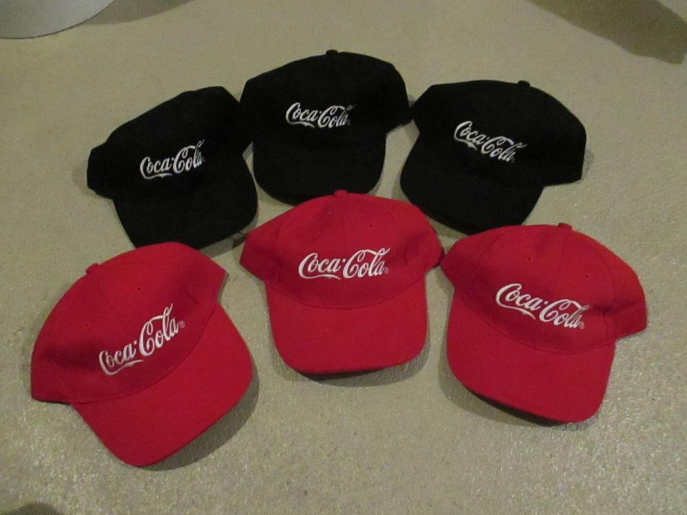 Coca Cola Cap Caps Lot 6 Stk . Neu Cape (Neu (gemäss Beschreibung)) in ...