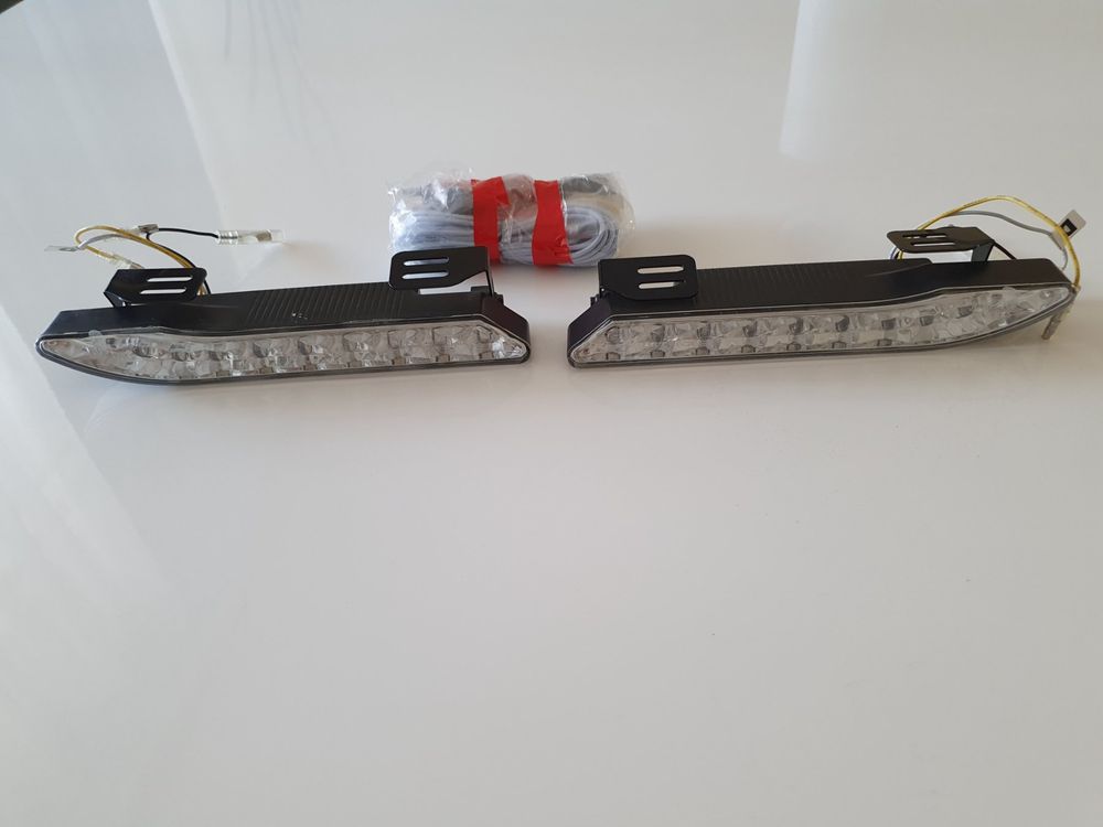LED Tagfahrleuchten zum Nachrüsten mit Kabel, E-geprüft (Neu (gemäss ...