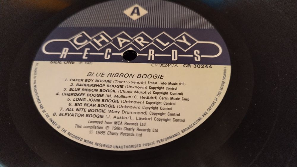 Blue Ribbon Boogie / LP Frankie Starr, Jimmy Atkins u.a. (Gebraucht) in ...