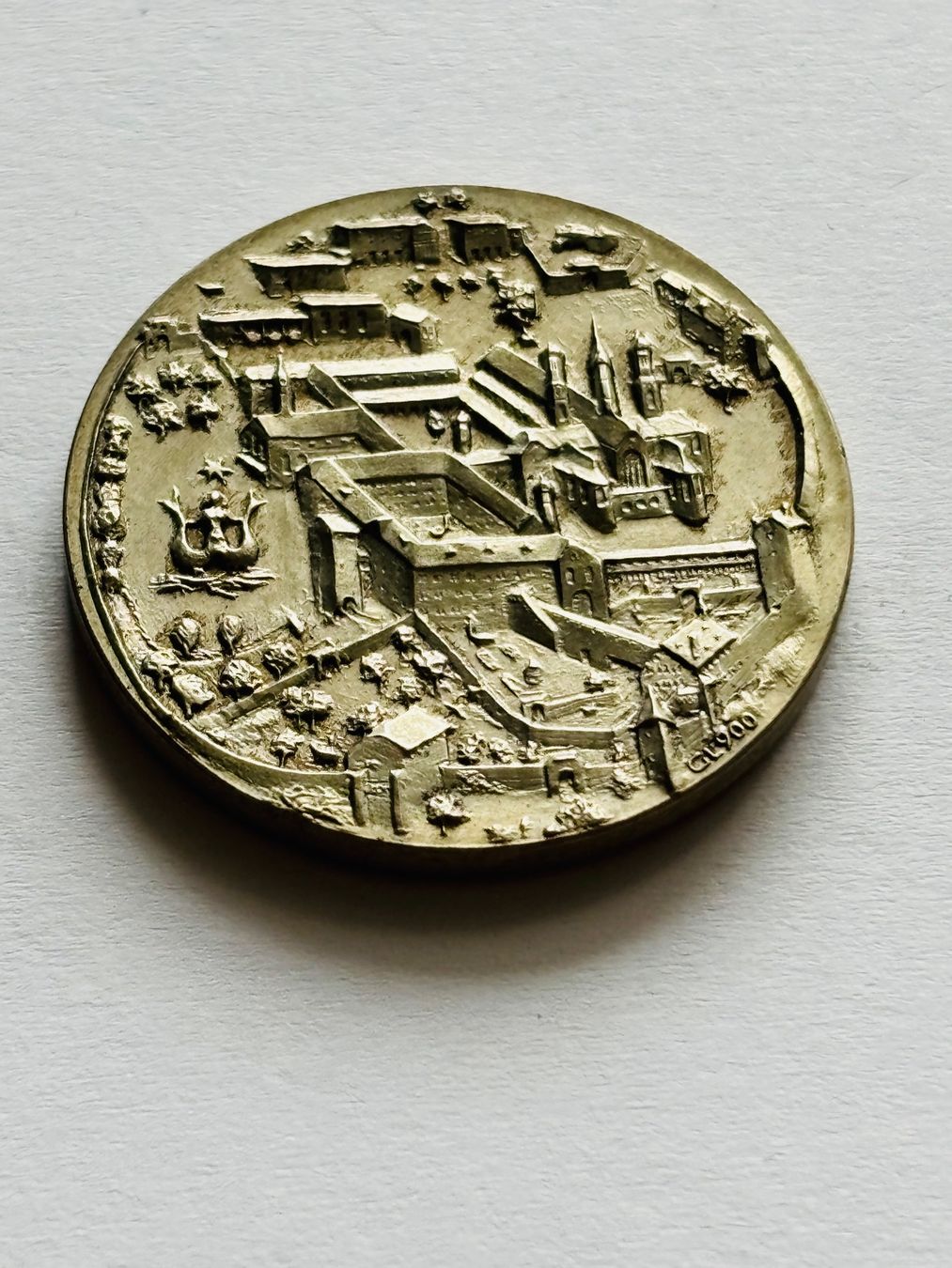 Silber Medaille Wettingen 20gr 1977 Cesco Peter 750 Jahre ++ (Neu (gemäss Beschreibung)) in Baar ...