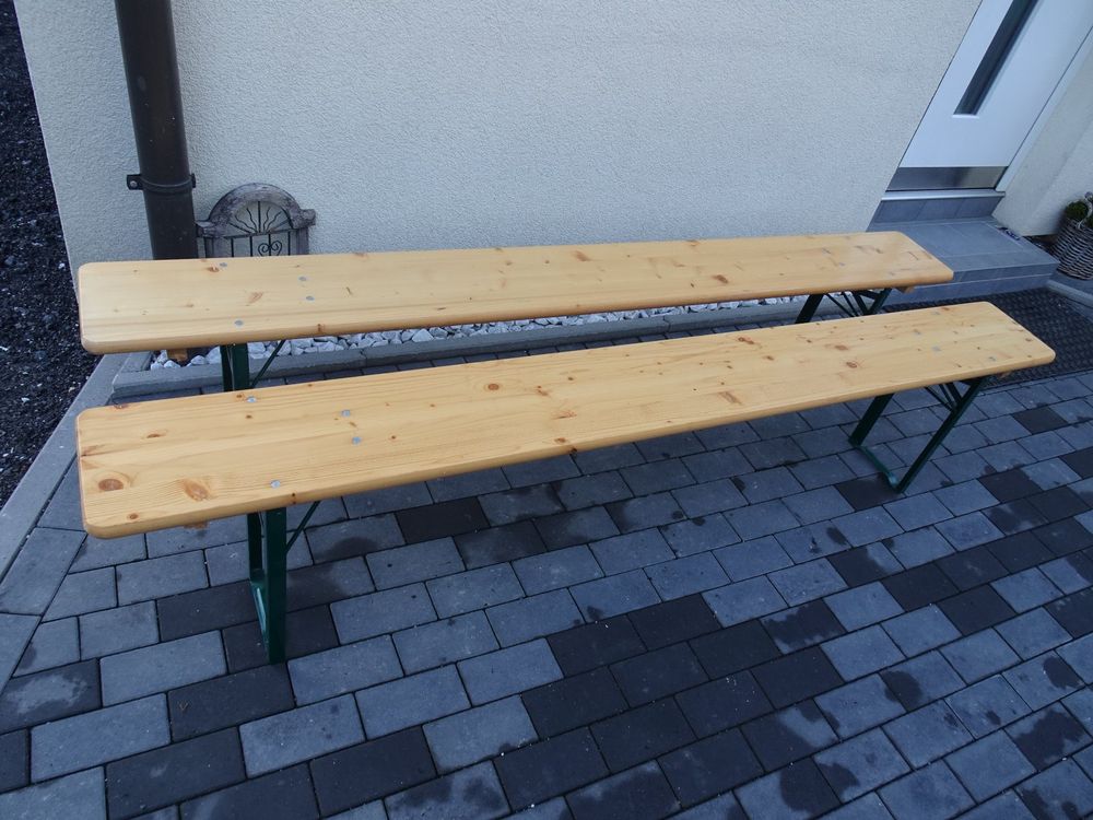 Sitz Garten Bank Sitzbank Gartenbank Holz Bierbank (Gebraucht) in ...