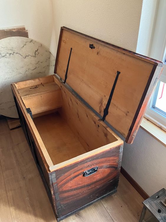 Coffre bois ancien | Kaufen auf Ricardo