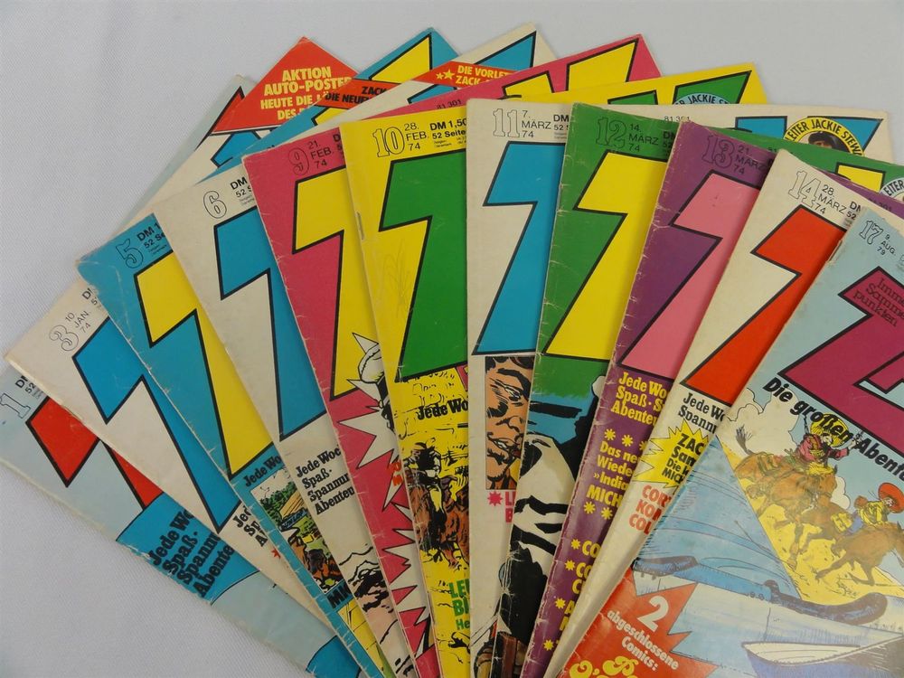 Div. ZACK Comic Hefte 33 Stk. | Kaufen auf Ricardo