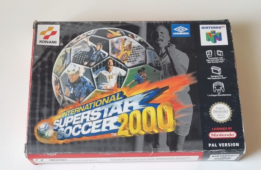 Nintendo N64 International Superstar Soccer 2000 OVP | Kaufen auf Ricardo