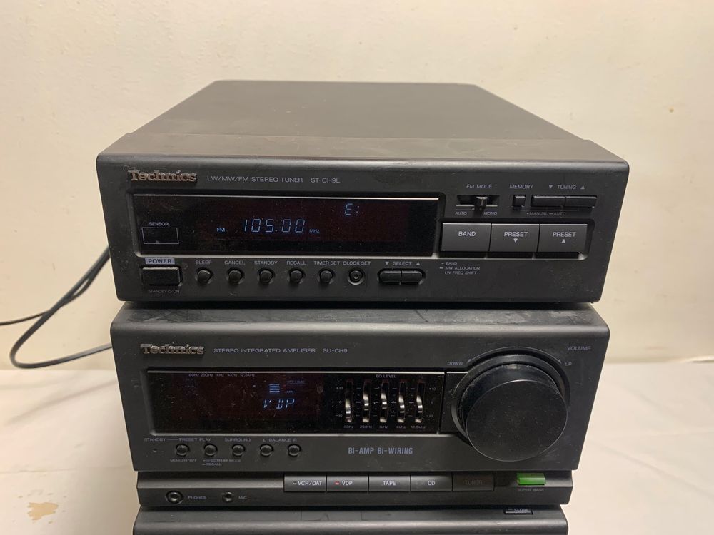 Chaîne stéréo Technics SU-CH9 défectueux | Kaufen auf Ricardo