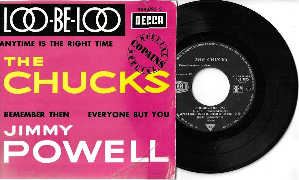 The Chucks Jimmy Powell - Loo-Be-Loo | Kaufen auf Ricardo