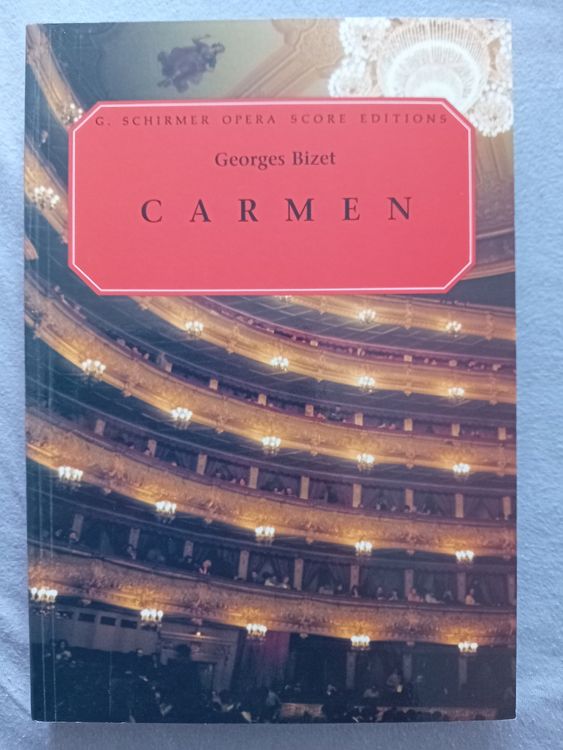 Oper Carmen, Klavierauszug NEU (Neu und originalverpackt) in St. Gallen ...