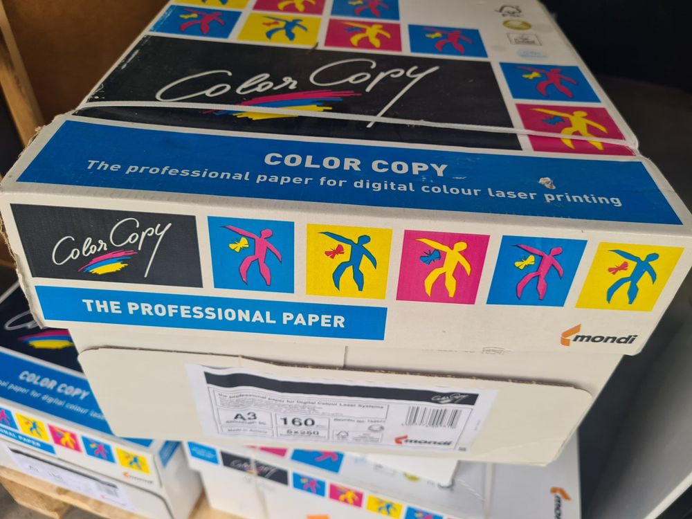 Mondi Copy paper A 3 Color print 1/2 Preis Aktion (Neu und ...