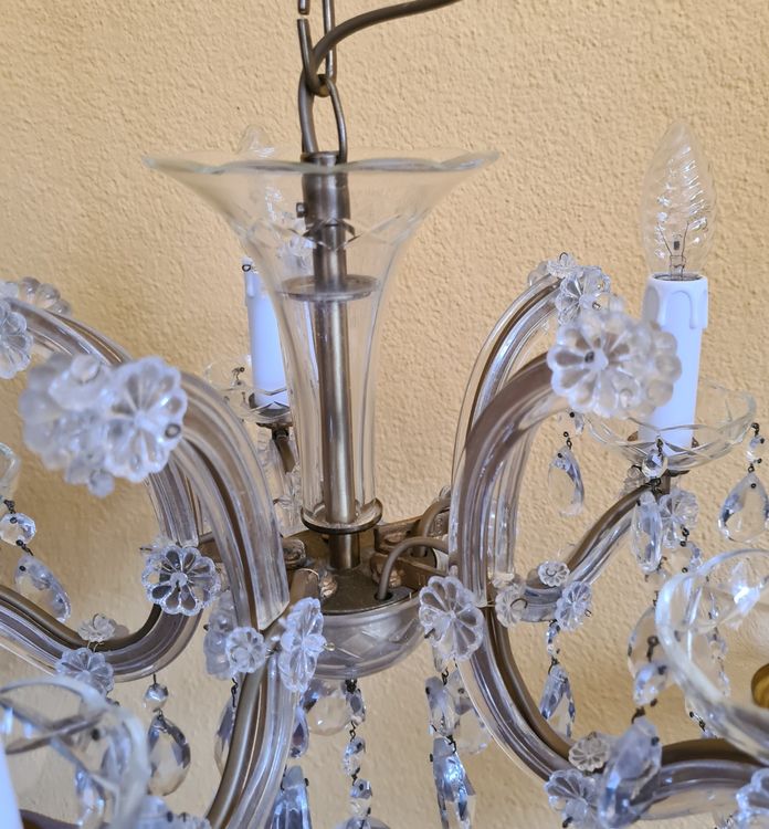 Kronleuchter Kristall 5-armig (Neu (gemäss Beschreibung)) in Eschlikon ...