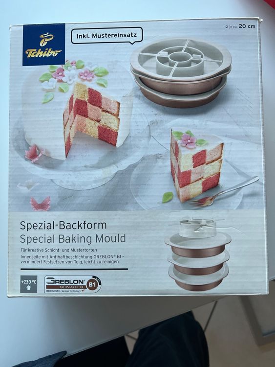 Backform Spezial von Tschibo inkl. Mustereinsatz | Kaufen auf Ricardo