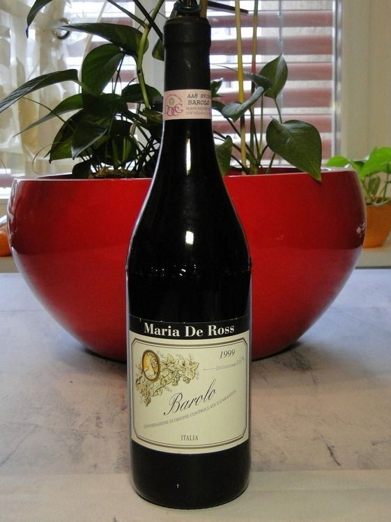 Rarität Barolo- Maria de Ross 1999er (Neu (gemäss Beschreibung)) in Emmenbrücke für CHF 90 – mit ...