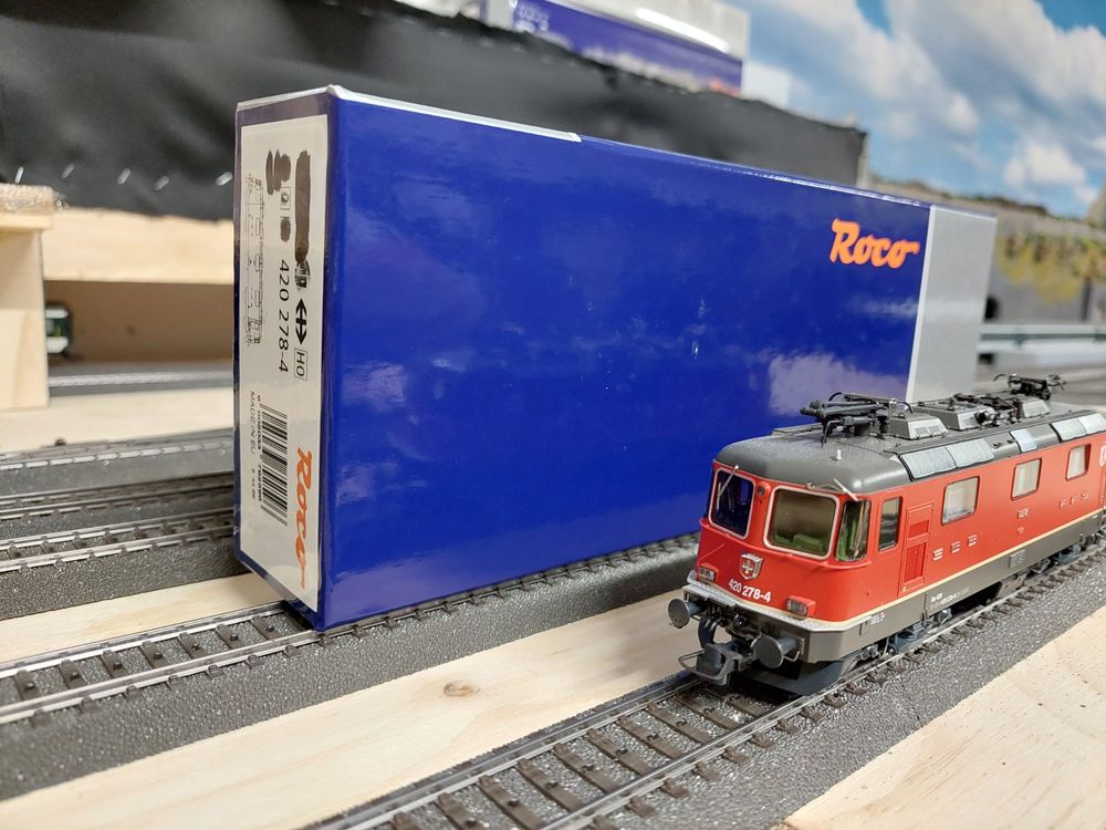 Roco Re 420 278 Cham Ho DC digital | Kaufen auf Ricardo