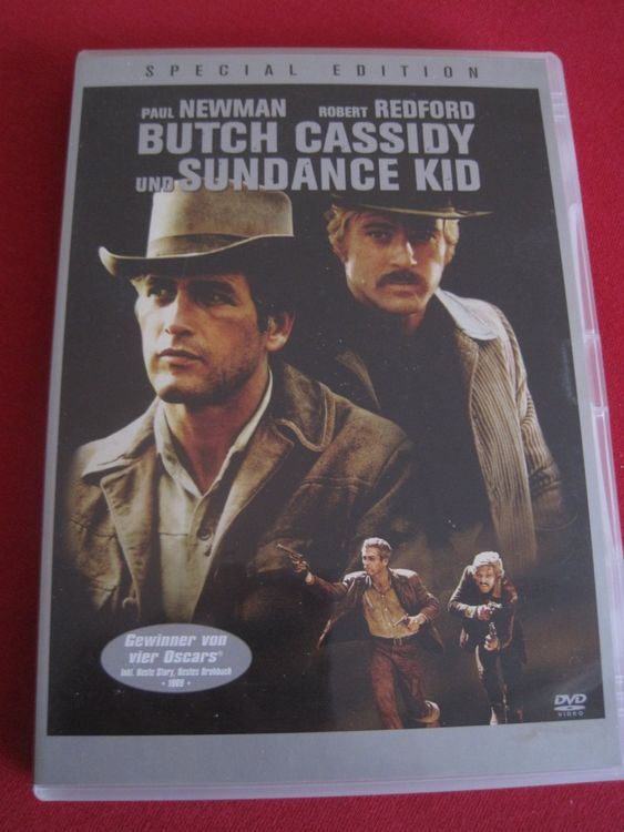 Butch Cassidy & Sundance Kid Redford & Newman Western DVD (Gebraucht ...