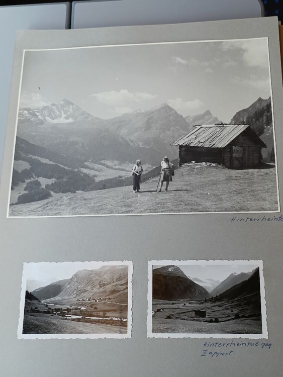 Alte Photos / Hinterrheintal Zapport ca. 1930 (Gebraucht) in Brugg AG für CHF 45 – mit Lieferung ...