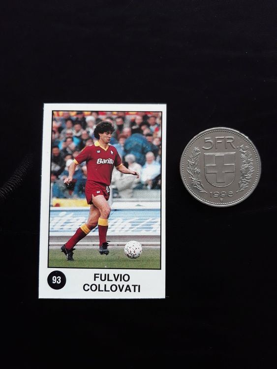 Sticker/figurina vintage 2 in 1 F.Collovati + Alberto Cova | Kaufen auf ...