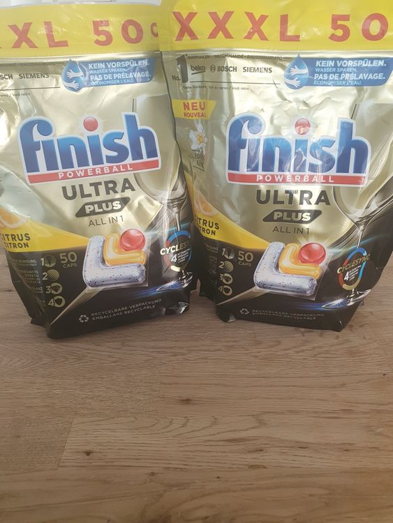 Finish Powerball Ultra Plus all in 1 (2× 50 stück) | Kaufen auf Ricardo
