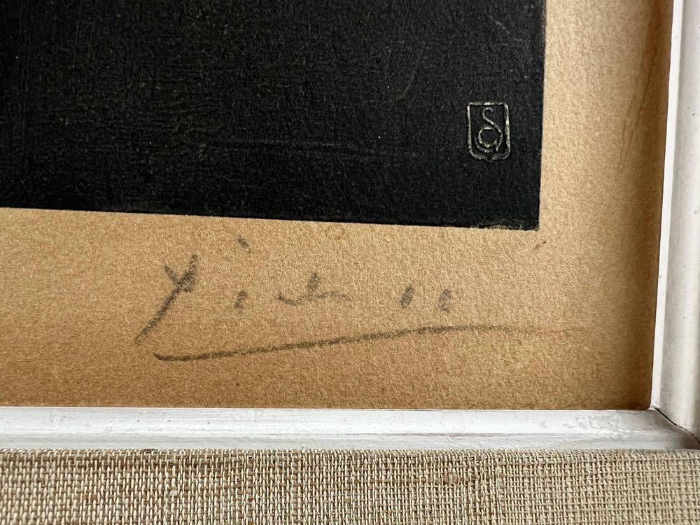 Pablo Picasso Grafik Handsigniert. (Gebraucht) in Neuhausen am Rheinfall für CHF 1845 – mit ...