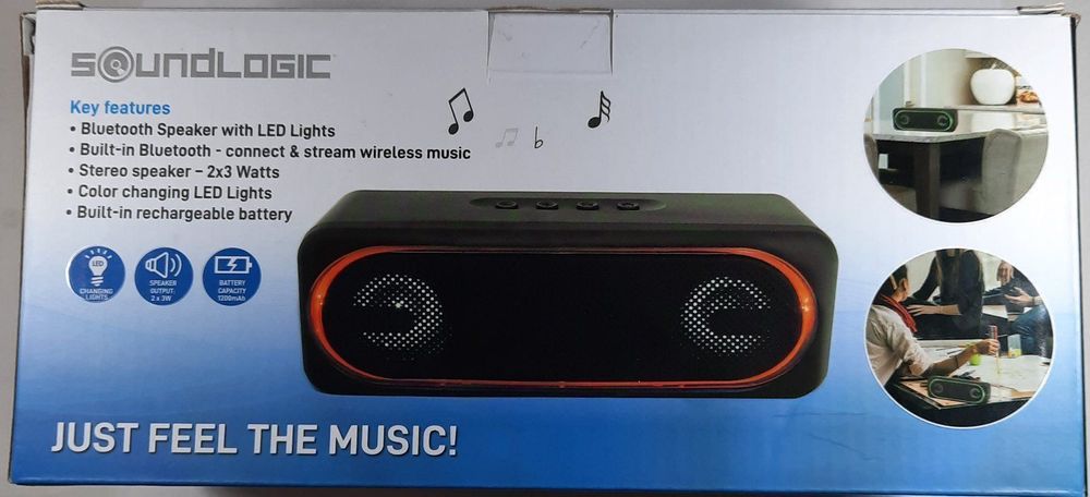 Soundlogic Bluetooth Lautsprecher, black (Neu (gemäss Beschreibung)) in ...