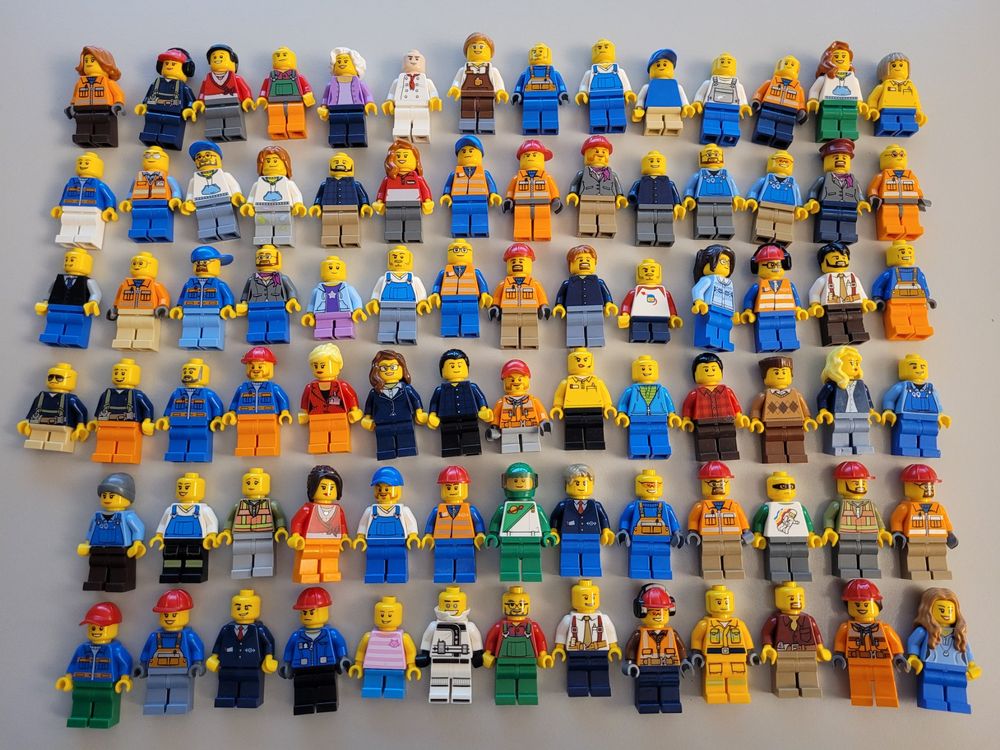 80+ Lego Minifiguren (Gebraucht) in Buttikon SZ für CHF 86 – mit Lieferung auf Ricardo kaufen
