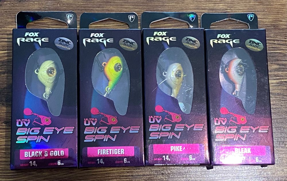 Fox Rage Ultra UV Big Eye Spin 14gr - Set | Kaufen auf Ricardo