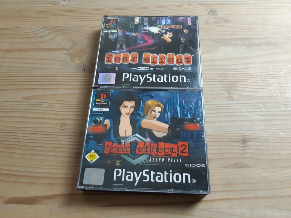 Fear Effect 1 + Fear Effect 2 Retro Helix / 2 PS1 Games | Kaufen auf ...