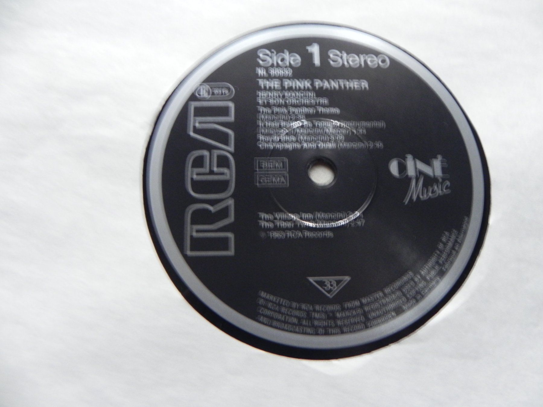 LP Film Soundtrack The Pink Panther 1963 /1983 Peter Sellers (Gebraucht ...